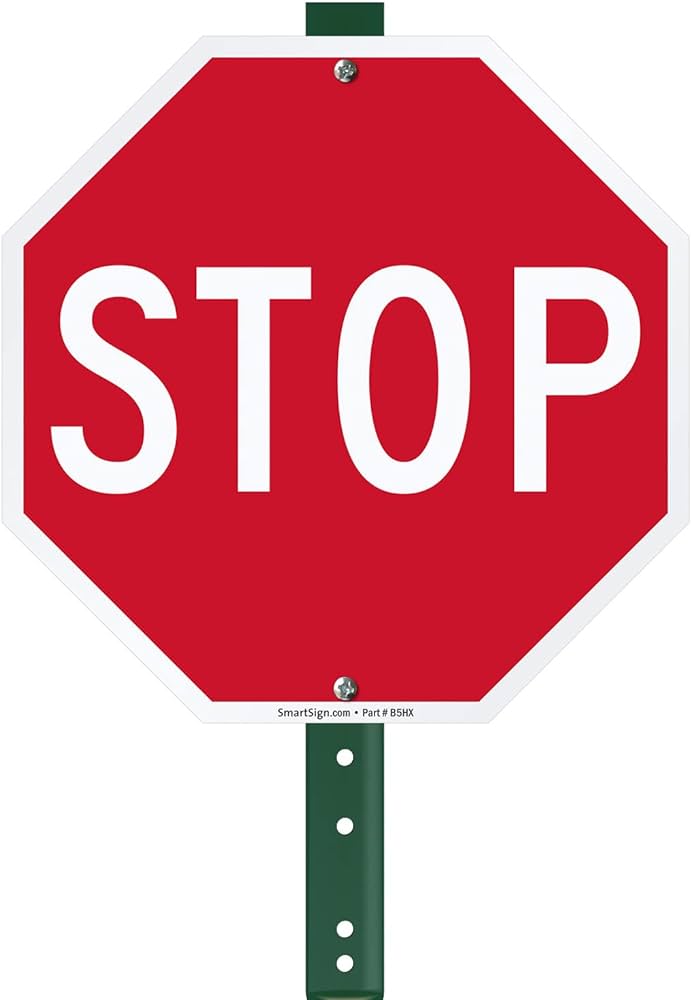 New Stop Sign on Diamondhead Dr. East at the Kalani intersection ...